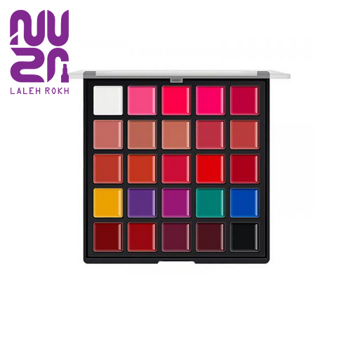 پالت رژلب 25 رنگ رینبو | Rainbow 25 Color Lip Palette - فروشگاه لوازم ...